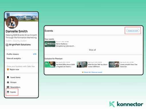 How to set up LinkedIn Events?